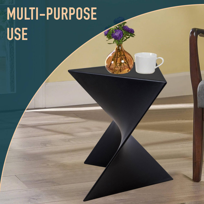 Barthold pedestal end table store